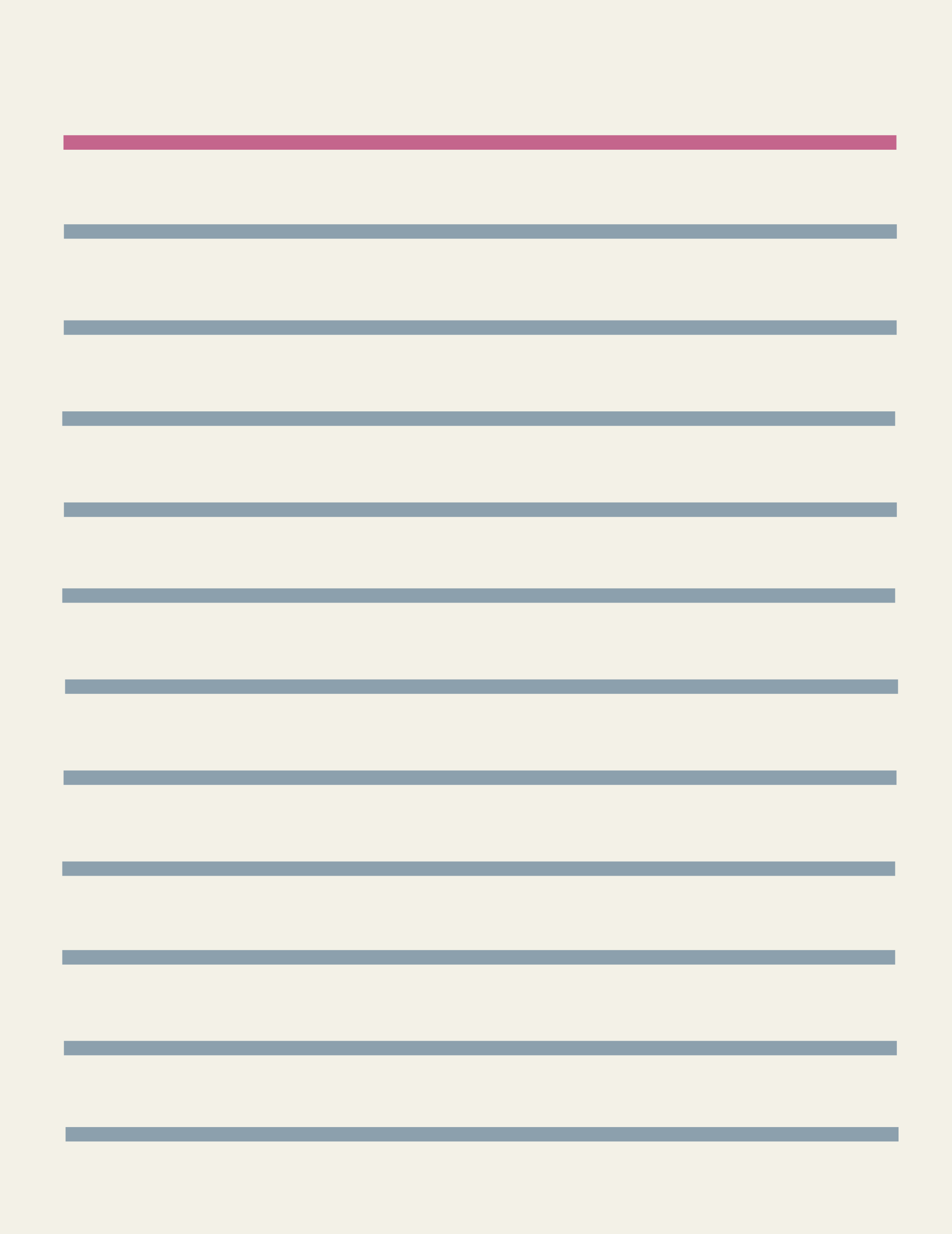 Metro Map Of LINED PAPER