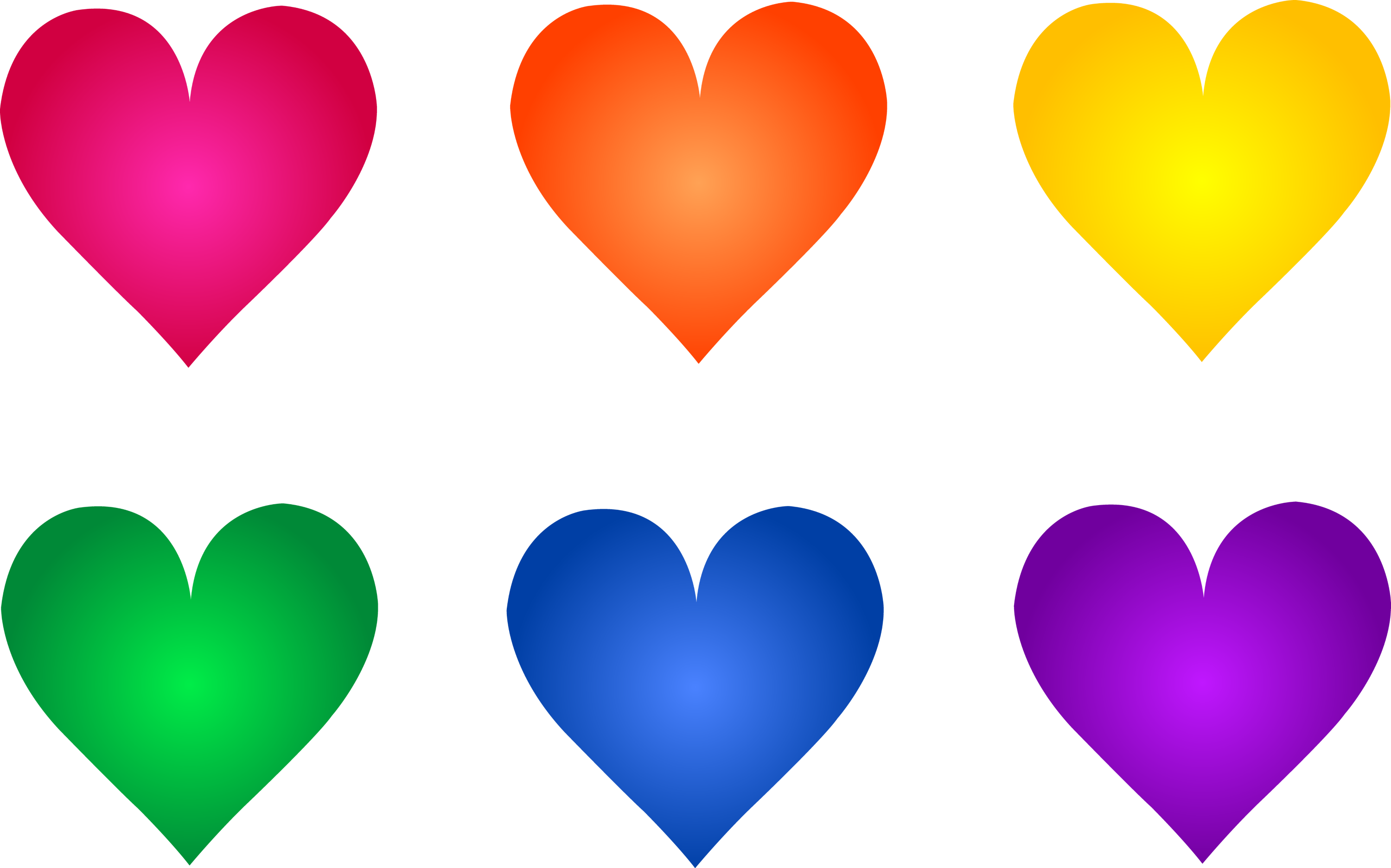 Heart Color Symbols Heart Color Symbols