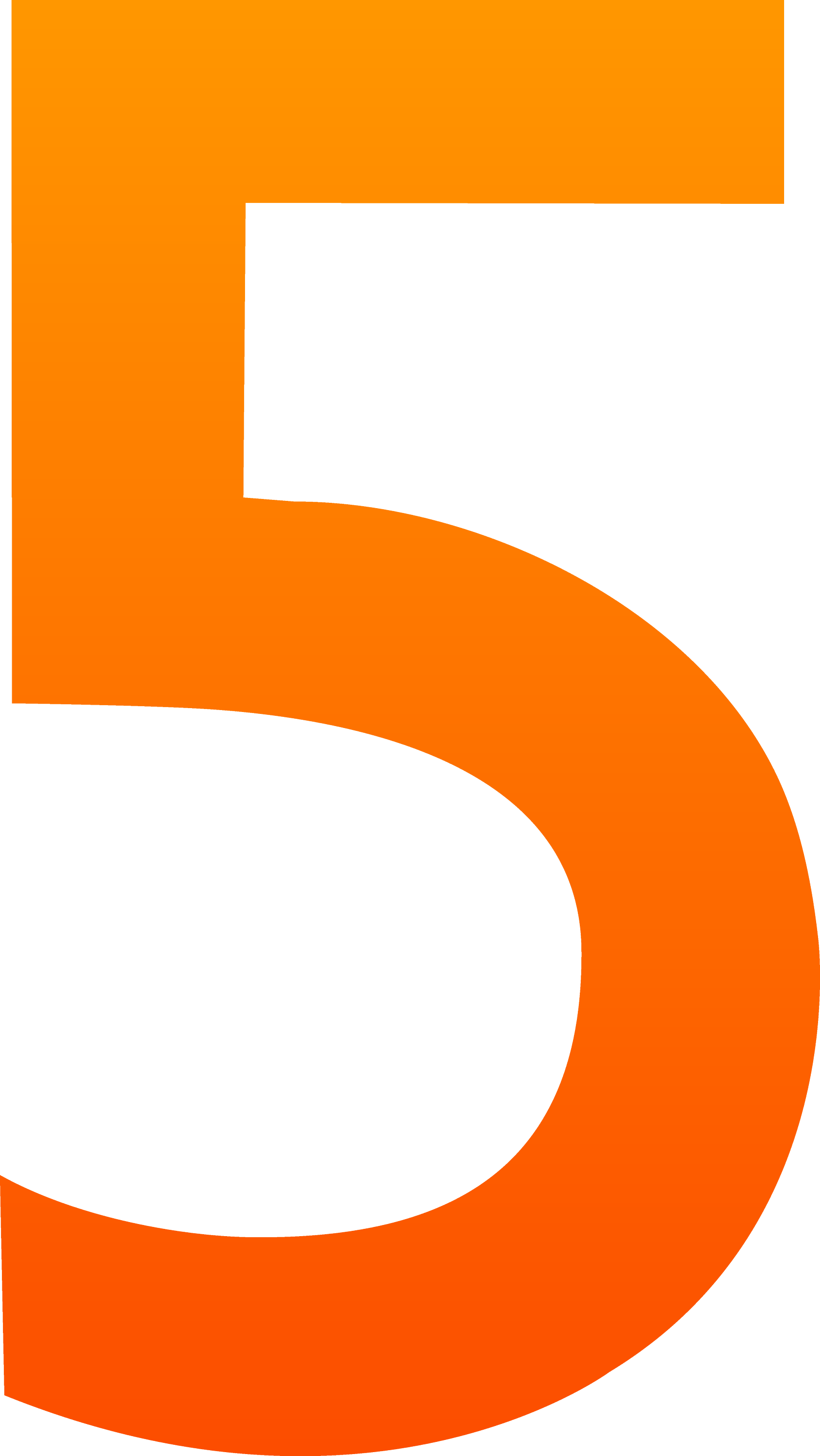 The Number Five Free Clip Art